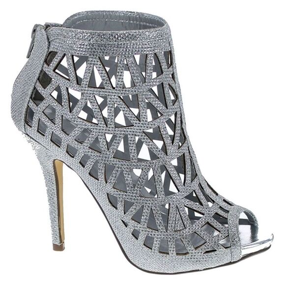 Static Footwear | Shoes | Static Footwear Cleo3 Silver Womens Sandals 6 ...